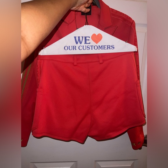 IVY PARK | Pants & Jumpsuits | Ivy Park X Adidas Coral Crop Structured ...